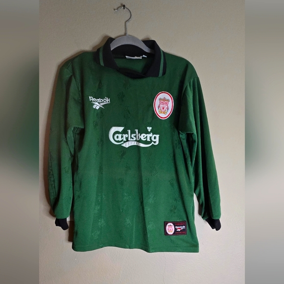 Reebok | Shirts & Tops | Vintage Rare Made In Uk Reebok Liverpool ...